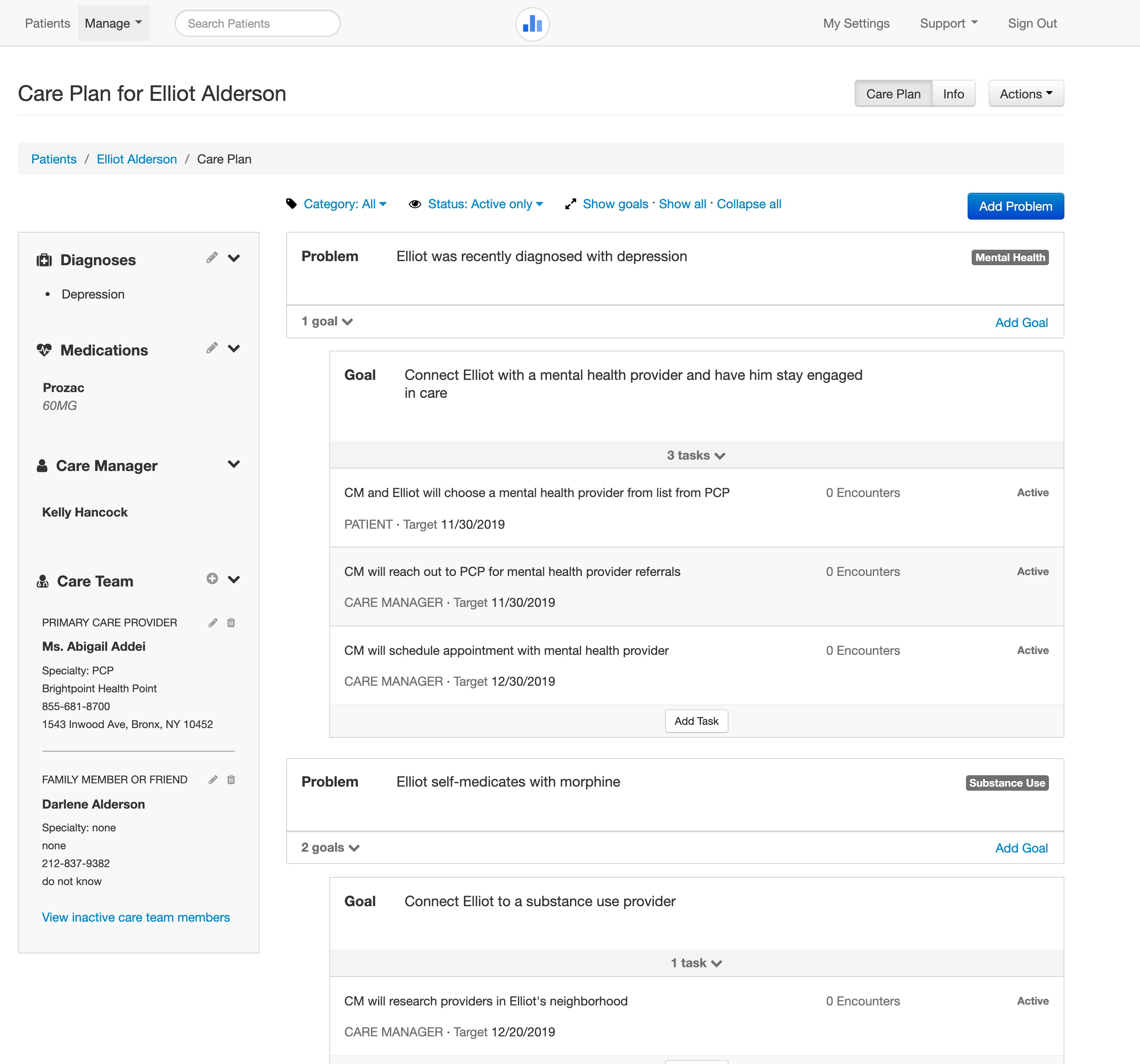 Redesigned Care Plan (November 2019) – FCM