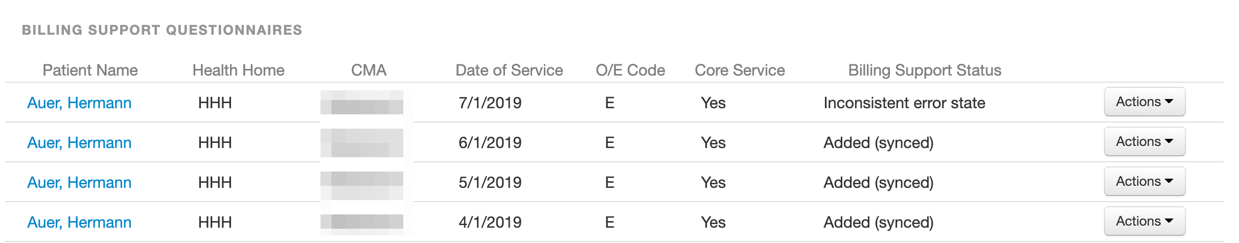 How the "Reset Questionnaire Data Using MAPP Records" button works – FCM