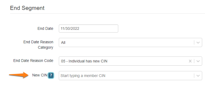 Members with New Medicaid CINs – FCM