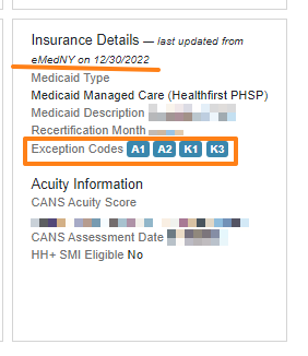 Disenrolled Members with RE Codes Remaining on Overview – FCM